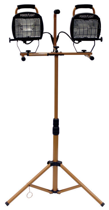 1000W Double Worklight W/Stand at Building Center Inc | Work Lights ...