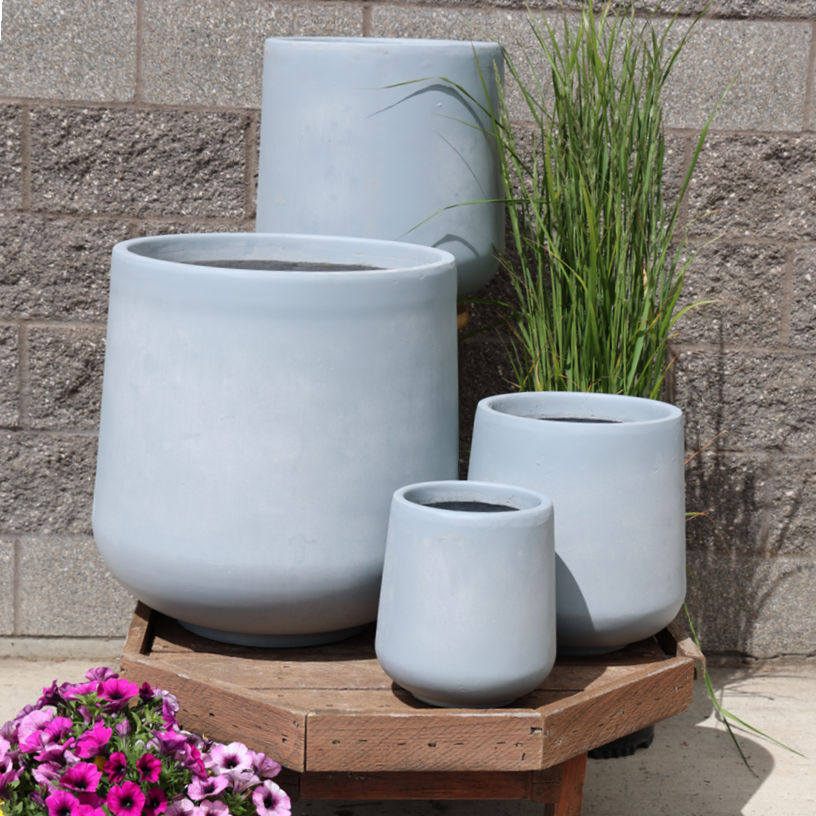 Radius Light Fiber Planter 21-1/2 in. (Size A) at Moscow & Pullman ...