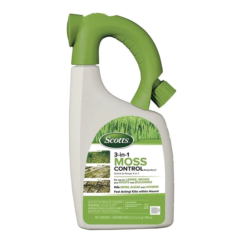 Scotts 3-in-1 Moss Control Ready-Spray 32 oz. at Moscow & Pullman ...