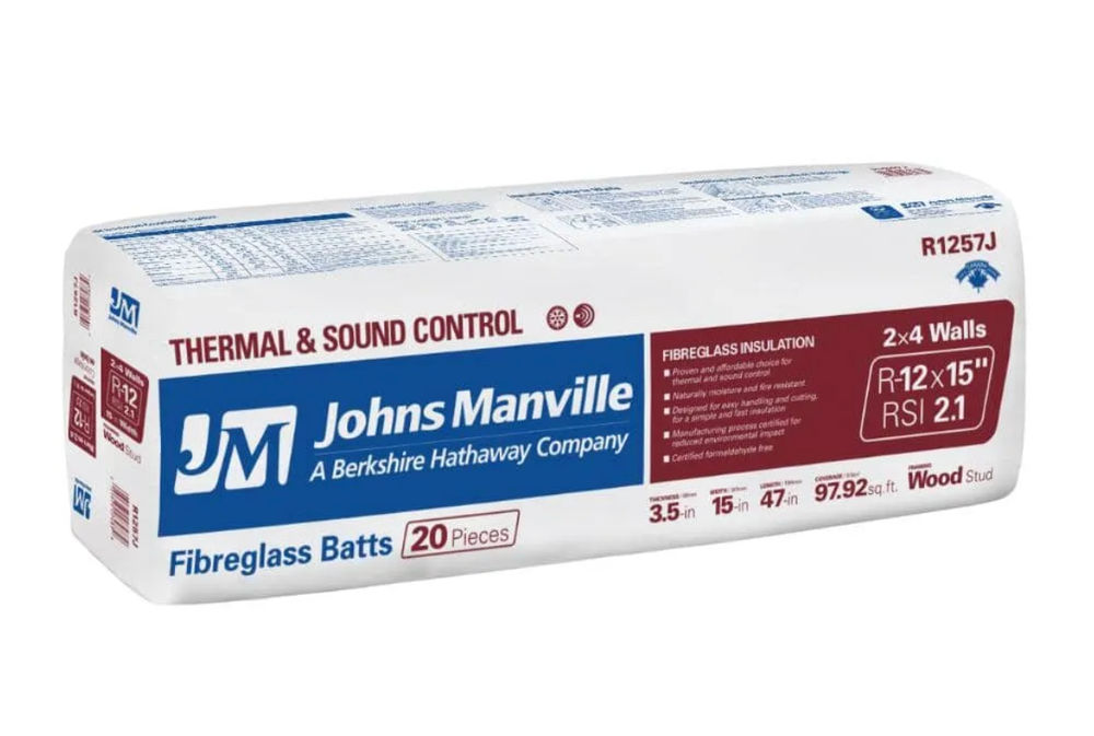 JM insulation R12X15X47 - 97.92 sq.ft at Lumbercart | Insulation