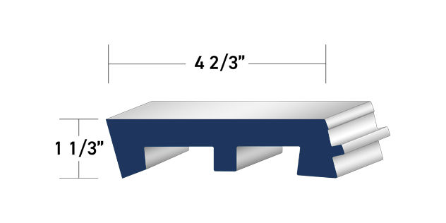 1-1/4" X 4-11/16" X 16' Azek Sill (Non-Stock) at Arnold Lumber | AZEK ...