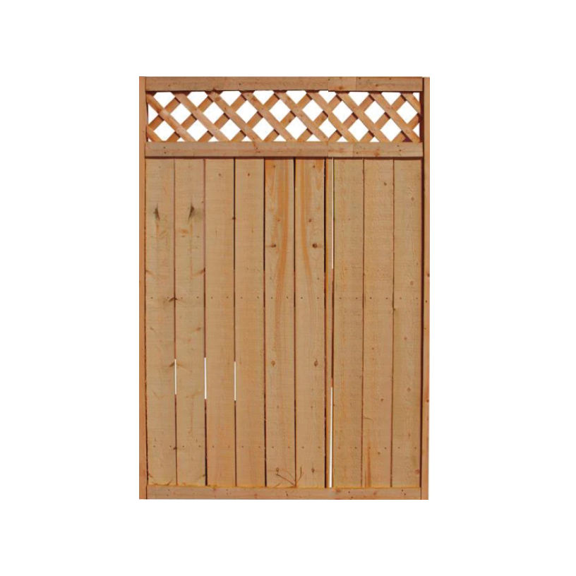 36 in. x 64 in. Cedar Lattice Top Gate Panel at Moscow & Pullman ...