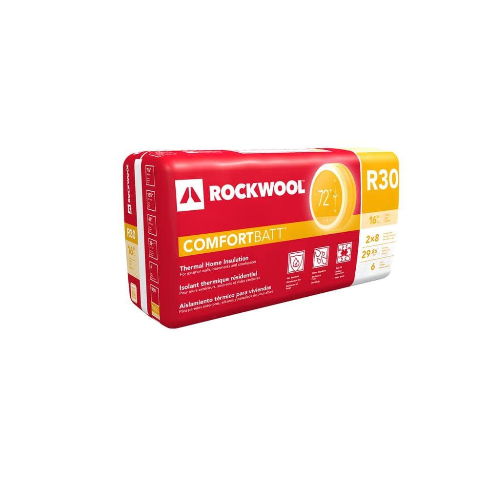 R30 (6) 15" x 47" ComfortBatt Fire Resistant Insulation - 29.9 sq ft at ...