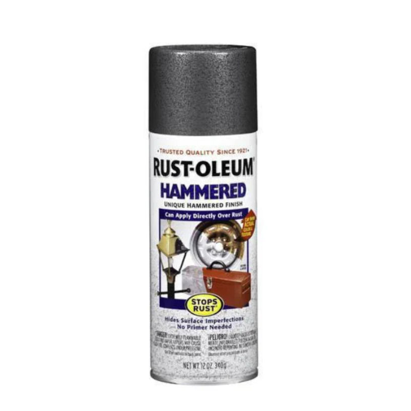 Rust-Oleum Hammered Spray Paint Gray 12 oz. at Moscow & Pullman ...