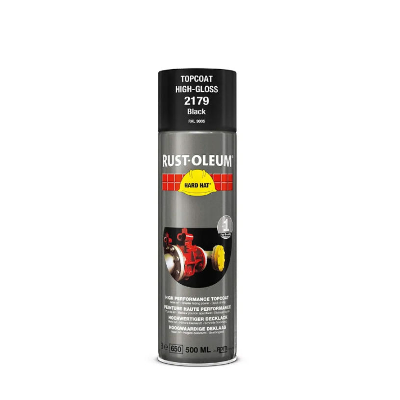 Rust-Oleum High Performance Spray Paint Gloss Black 15 oz. at Moscow ...
