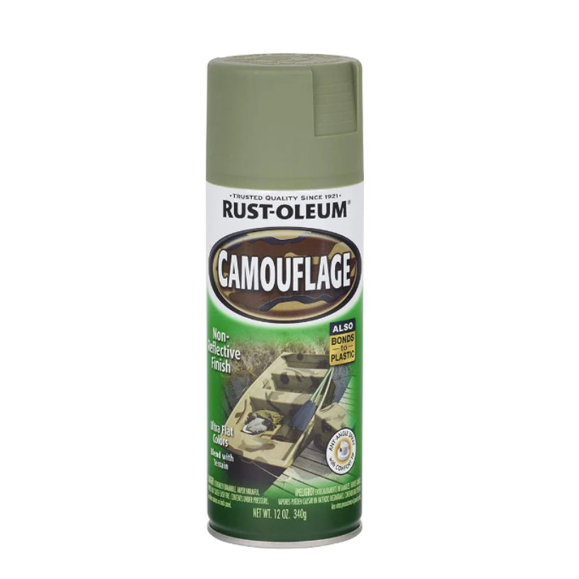 Rust-Oleum Camo Spray Paint Army Green 12 oz. at Moscow & Pullman ...