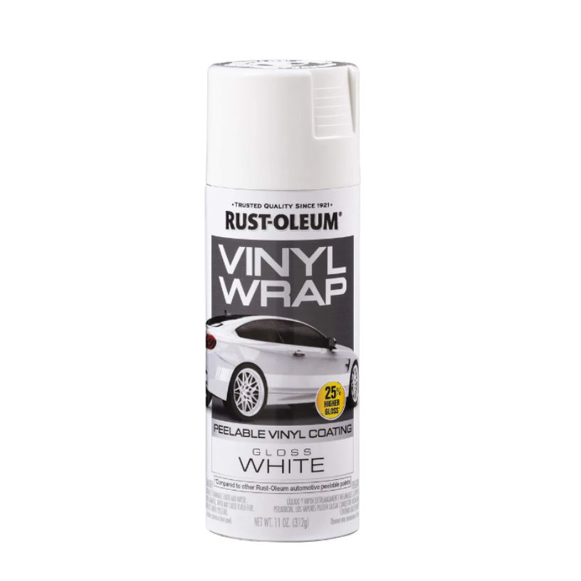 Rust-Oleum Auto Vinyl Wrap Spray Paint Gloss White 12 oz. at Moscow ...