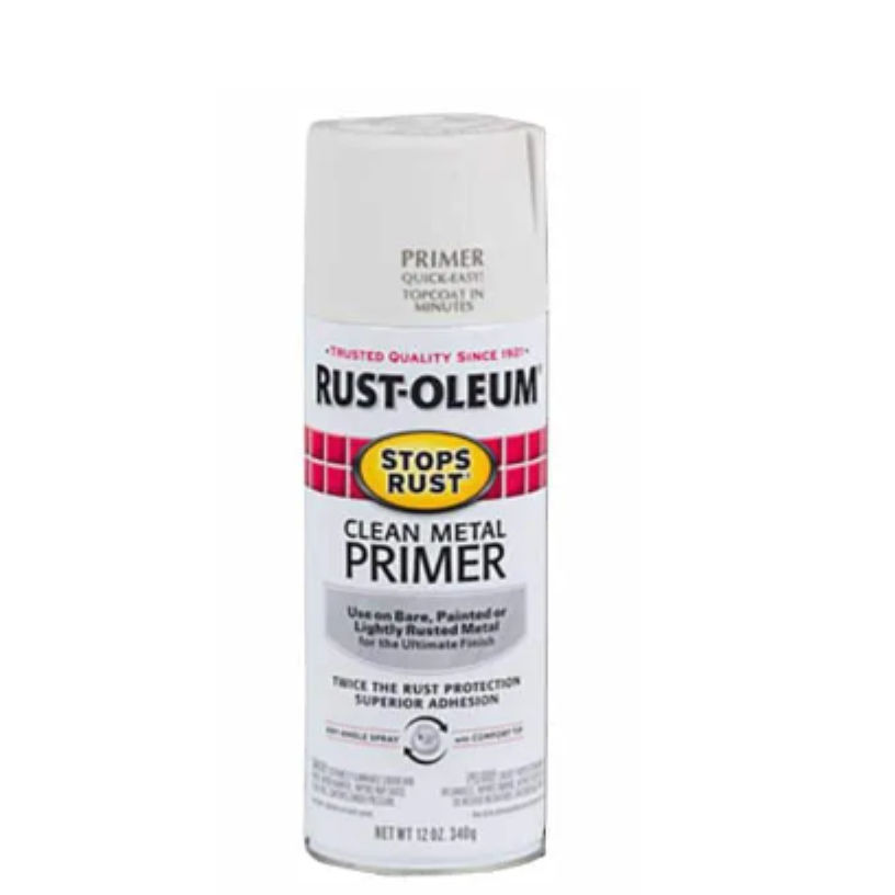 Rust-Oleum Stops Rust Spray Clean Metal Primer White 12 oz. at Moscow ...