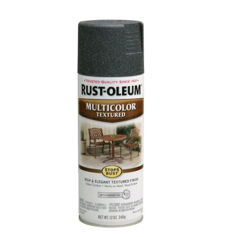 Rust-Oleum Multicolor Textured Spray Paint Aged Iron 12 oz. at Moscow ...