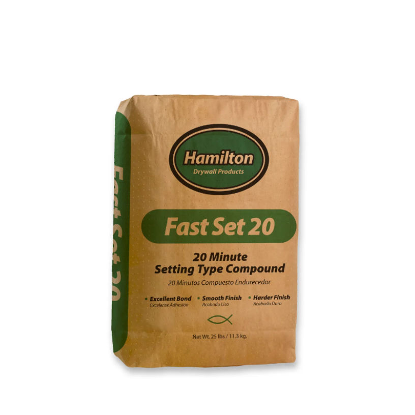 Hamilton 20-Minute Fast Set Regular Type Compound White 18 lbs. at ...