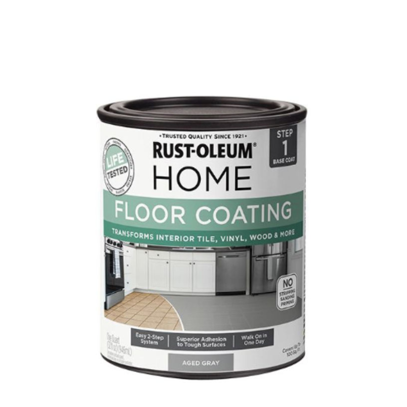 Rust-Oleum Floor Coating Aged Gray Base Coat at Moscow & Pullman ...