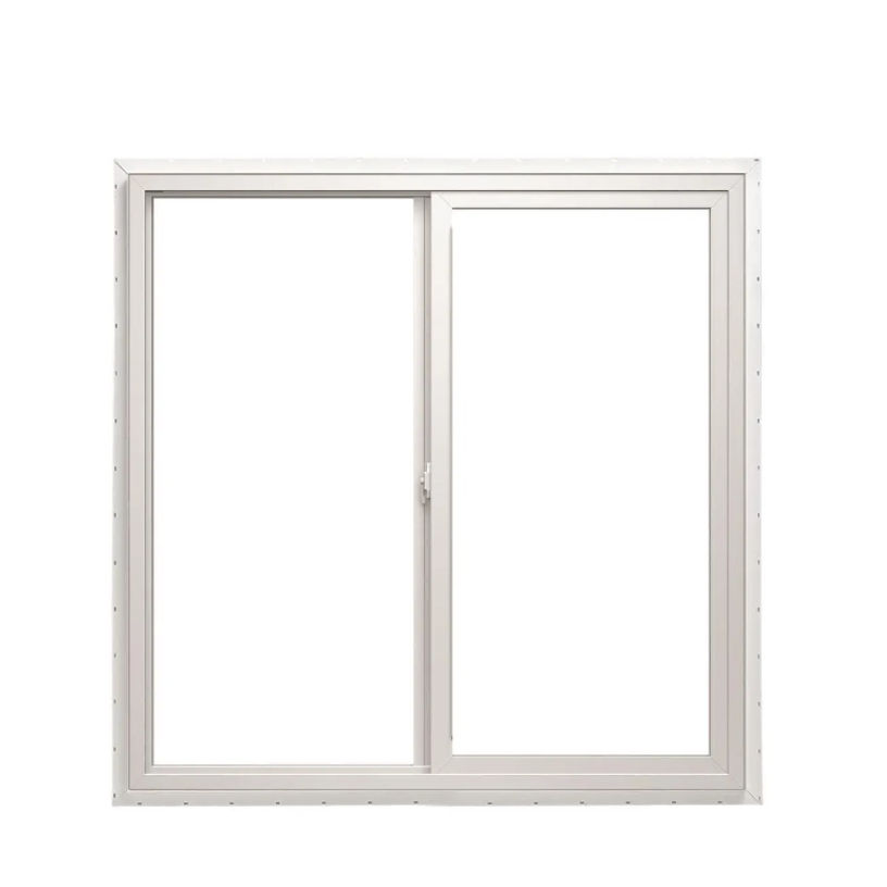 3000 Series 40 in. x 30 in. Sliding Vinyl Window Clear Glass White at ...