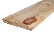 1" x 6" - 8' #2 V-Rustic Knotty Pine Siding KD at Ashby Lumber | 1" x 6 ...