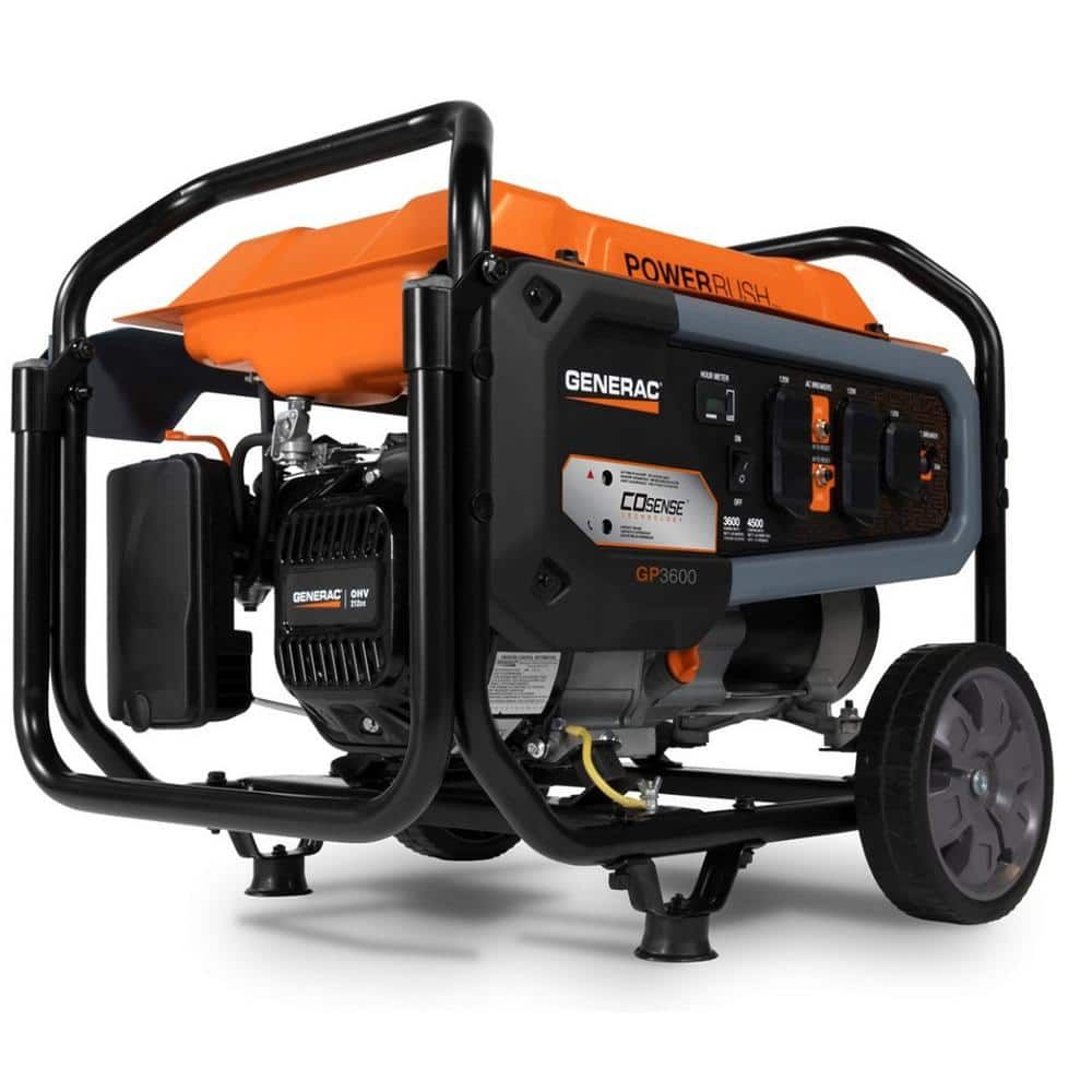 Gp3600 Portable Generator Generac 7677 at Belletetes | Portable Generator
