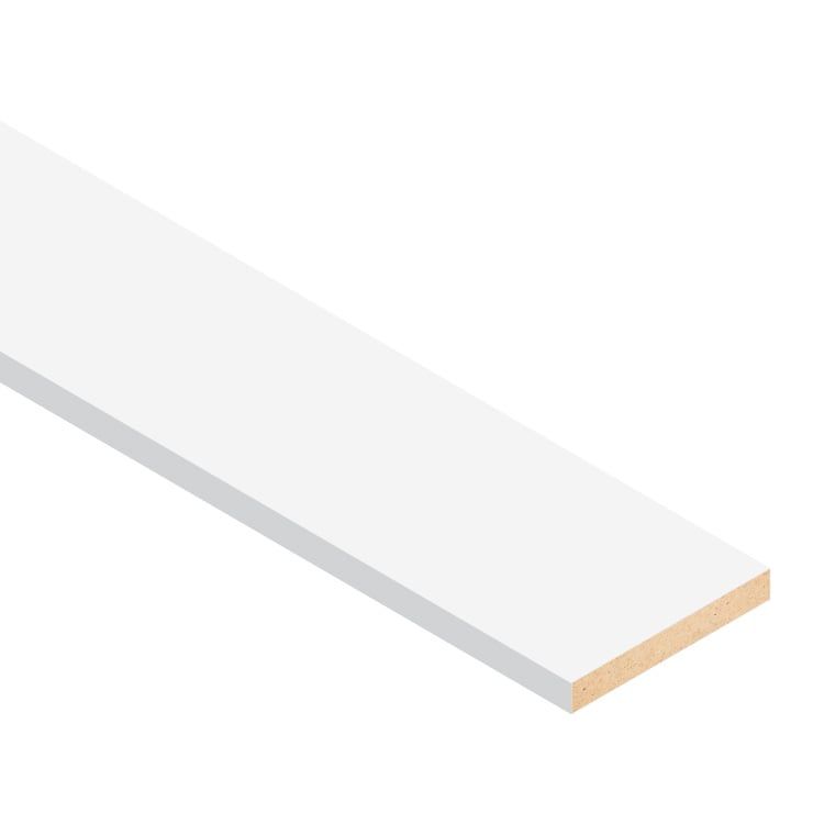 16' 1X6 Primed Fj Pine Board Interior Grade (23/32"X5-1/2") at Tart ...