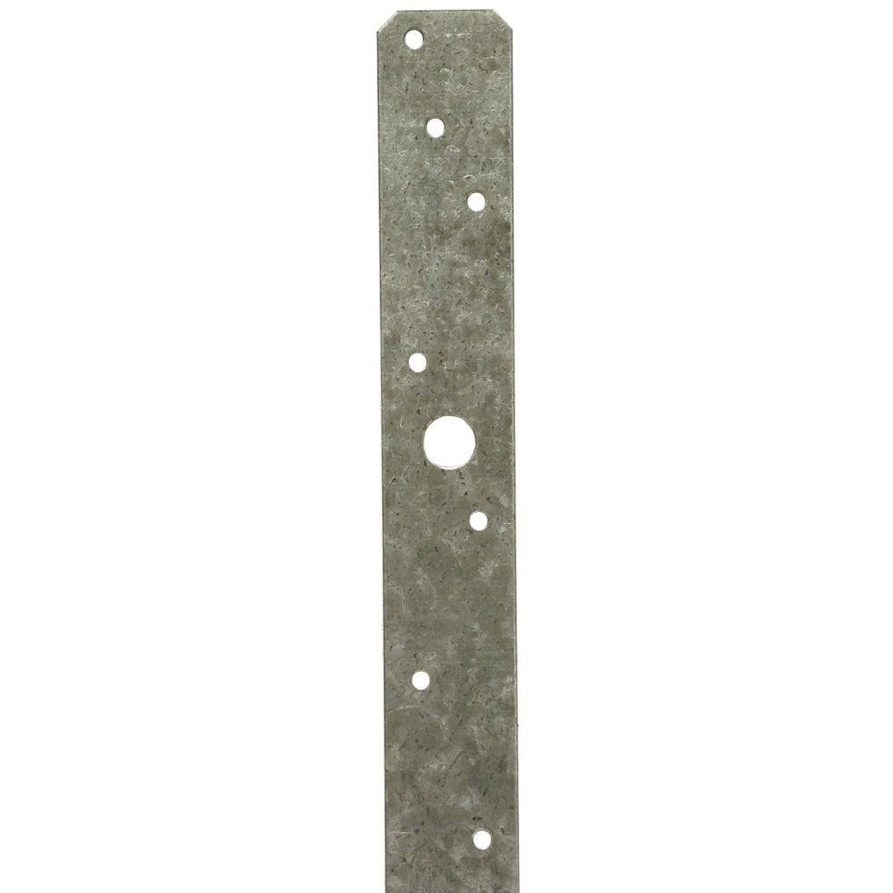 Simpson Strong-Tie 30" 16-Gauge ZMAX® Galvanized Medium Strap Tie at ...