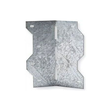 Simpson Strong-Tie 18-Gauge ZMAX® Galvanized Adjustable L Angle - 4-7/8 ...