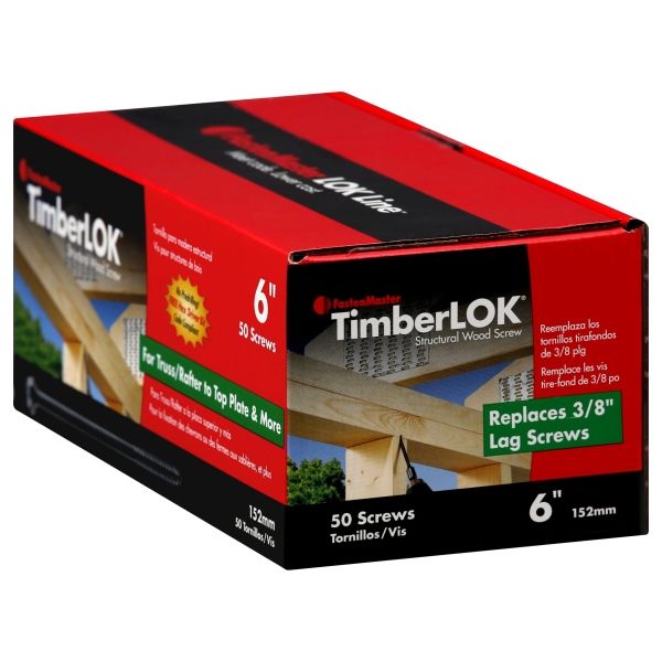 6" Timberlok Screw 50Pk at Tart Lumber Company, Inc | Decking Screws