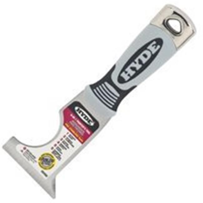 Hyde Pro Stainless Steel 6-In-1 Painters Tool with Soft Grip Handle at ...