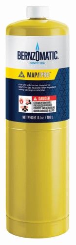 Bernzomatic14.1 Oz Disposable Mapp Gas Torch Fuel Cylinder (Map-Pro ...