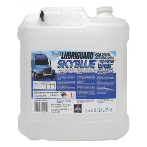 Lubrigard Skyblue 2.5 Gallon Blue Def Fuel Additive / Exhaust Fluid at ...