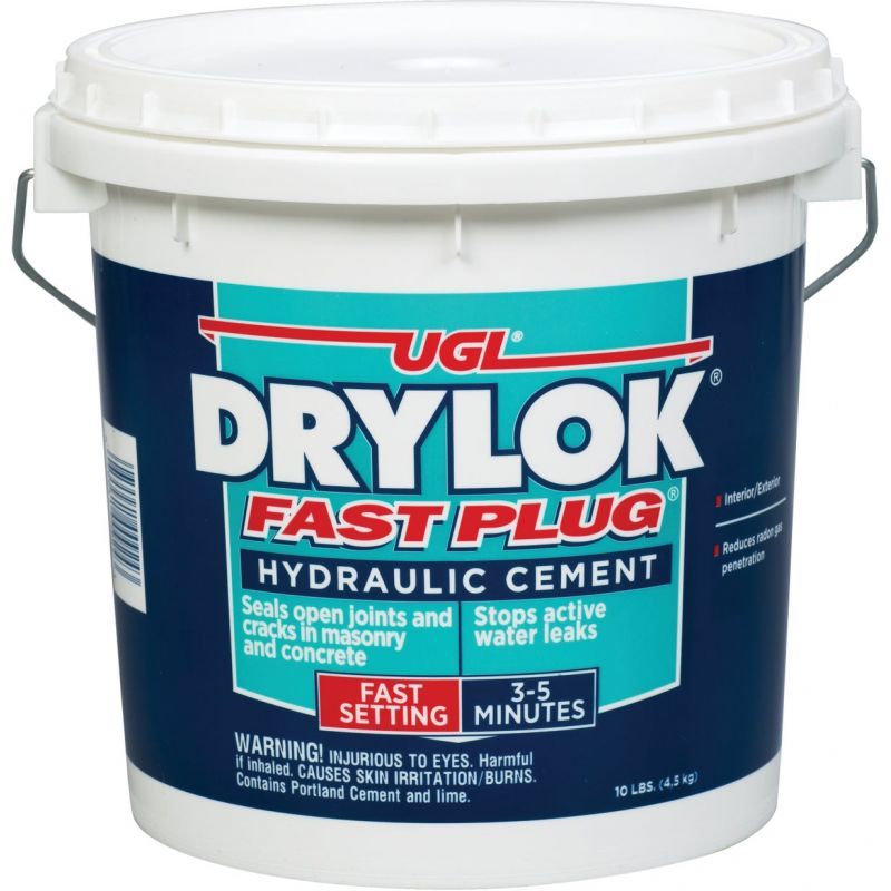 10Lb Tub UGL Drylok Fast PLug Hydraulic Cement at Builders' General ...