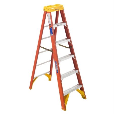 10' Fibergalss Step Ladder 300Lbs. Type 1A at Builders' General | Ladders