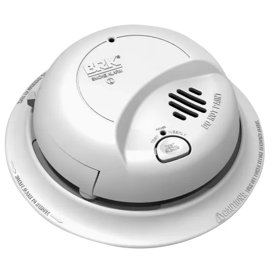 Smoke Detector, Wired, 120V AC/DC at Ashby Lumber | Smoke & Fire ...