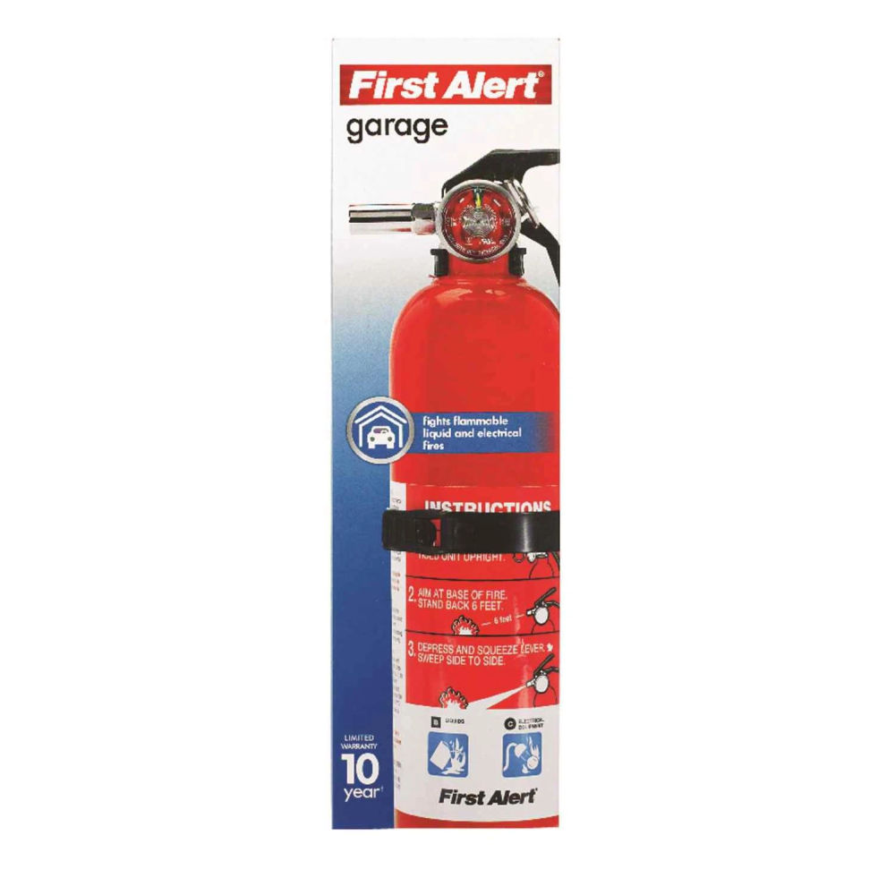 F.A. Garage 1 Fire Extinguisher 2.5 lb 10BC at Ashby Lumber | Fire ...