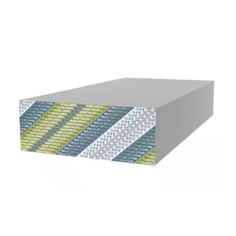 USG Sheetrock 1/2 in. x 4 ft. x 8 ft. UltraLight Moisture Drywall at ...