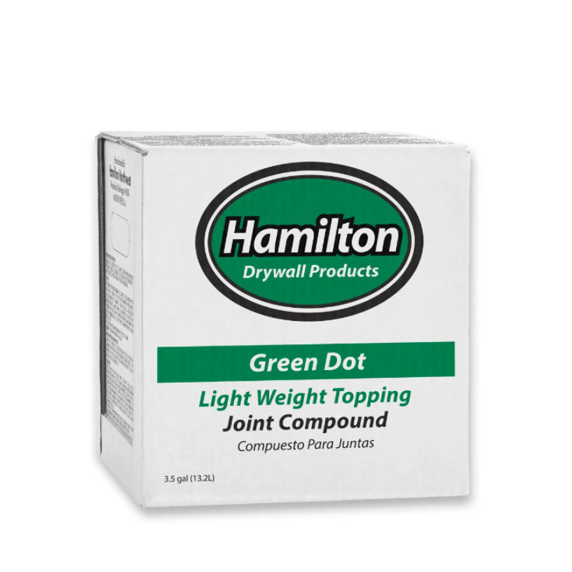 Hamilton Green Dot Light Topping Joint Compound 3.5 gal. at Moscow ...