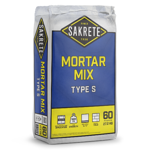 MORTAR MIX 80# TYPE S at CBM Construction Building Materials | Masonry ...