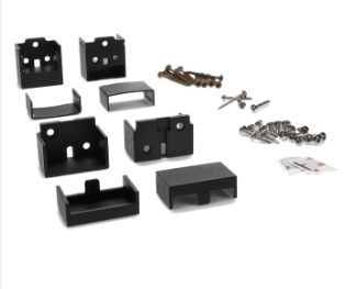 Trex Black Fixed Stair Bracket (4 pack) at Ashby Lumber | Trex Railing