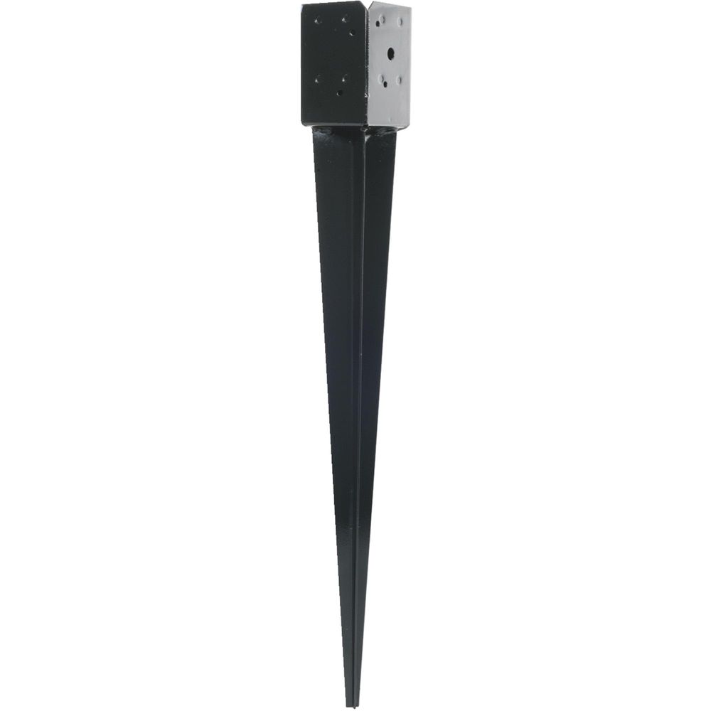 Simpson Strong-Tie E-Z Spike™ Black Powder-Coated Post-Base Spike for ...