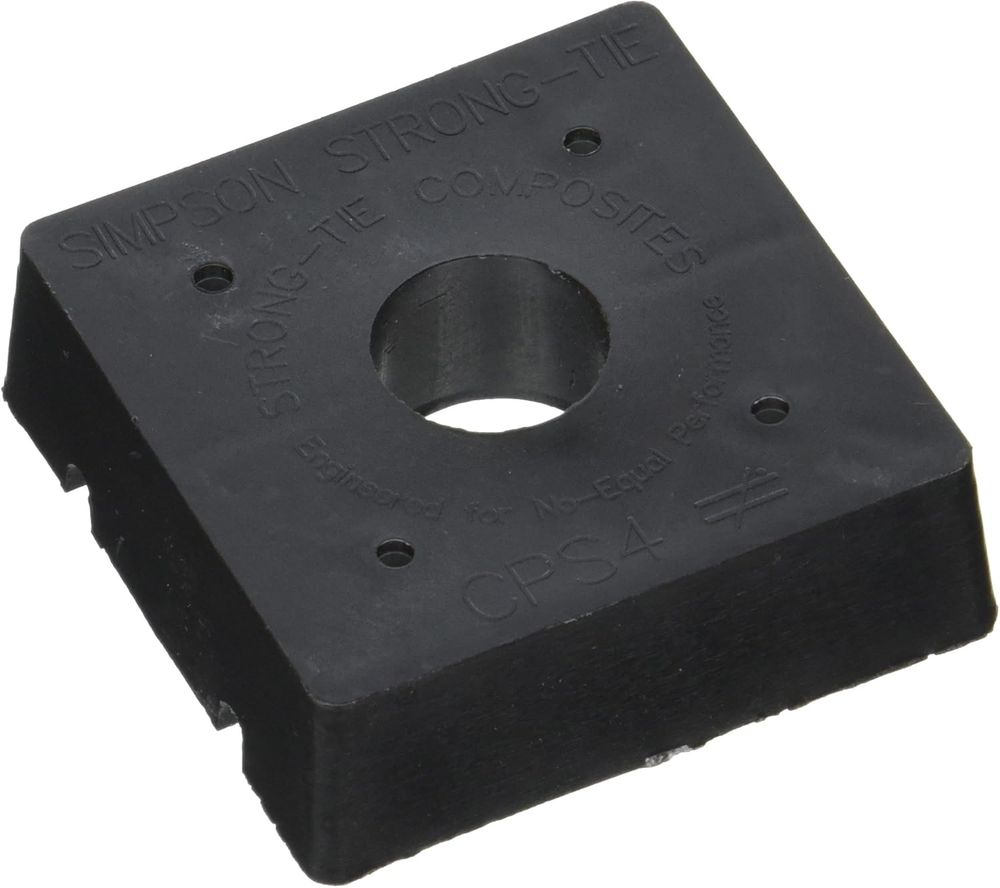 CPS4 Composite Post Base 4X4 at Builders' General | Dimensional Lumber ...