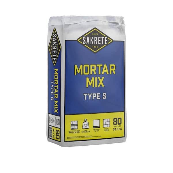80Lb Mortar Mix (Type S) at Builders' General | Cements Products