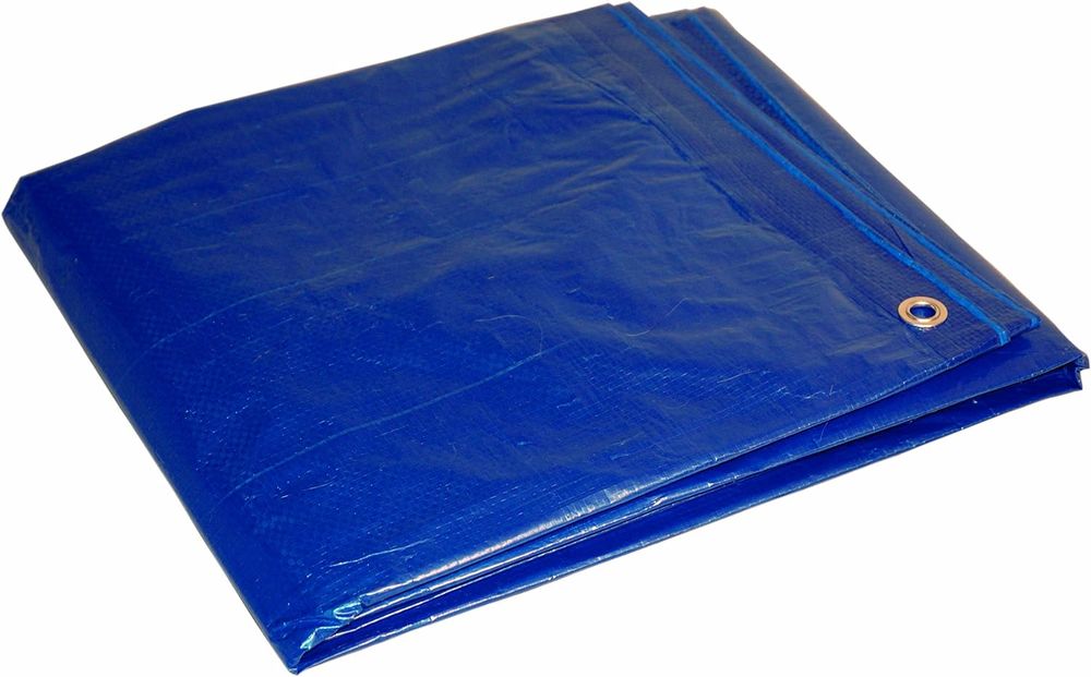 16' x 20' Medium Duty Blue Tarp / Storage Cover at Builders' General ...