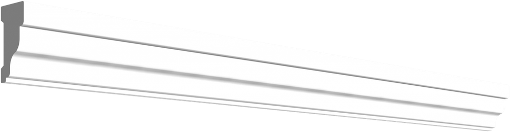 2 PVC Azek Rake Molding AZM-287 Roy Rake 16' at Builders' General ...