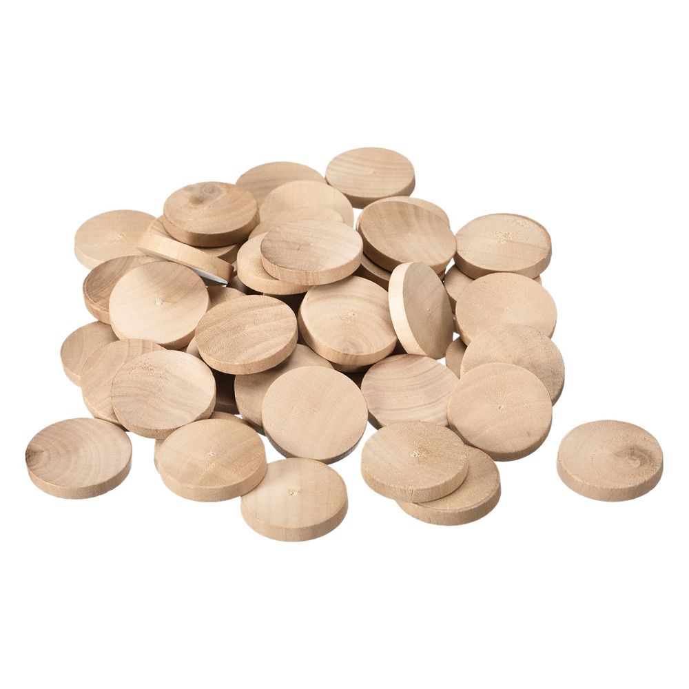 #8 White Oak Wood Flat Plugs Only 100pc. For Pro-Plug System at ...