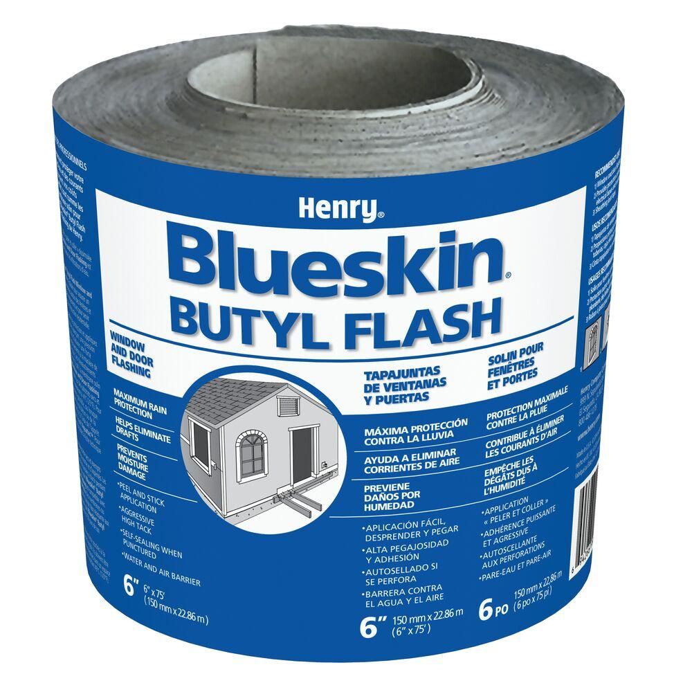 6" x 75' Henry Blueskin Butyl Flash at Builders' General | Henry Blue Skin