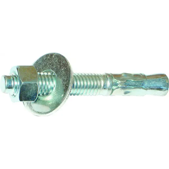 Midwest Fastener 04128 Concrete Wedge Anchors 1/2 Inch By 3-3/4 Inch 25 ...