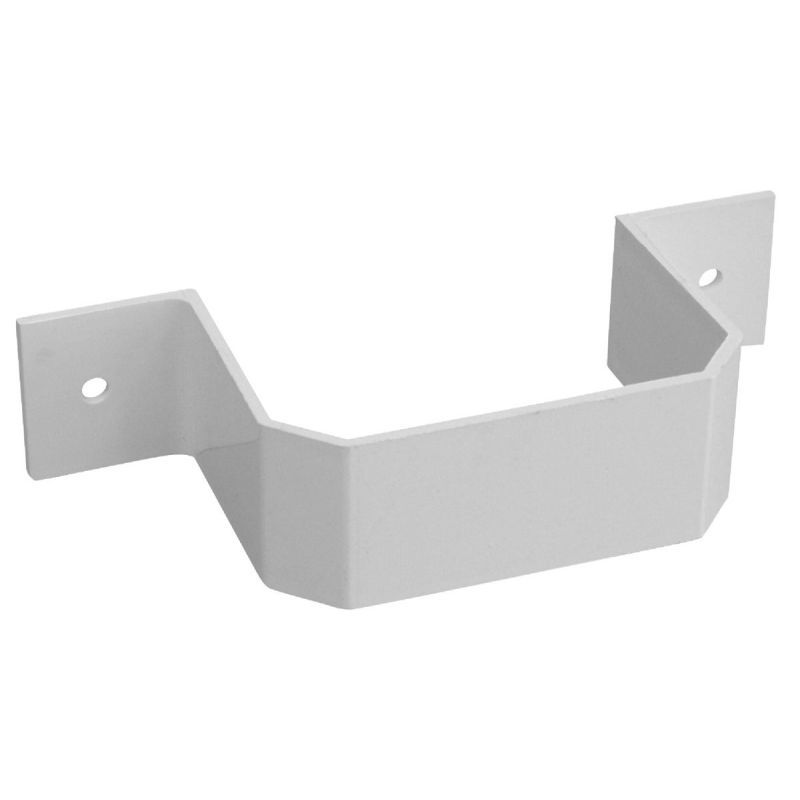 Nordic Gutter 4" Downspout Bracket White 23GA Steel at Belletetes ...