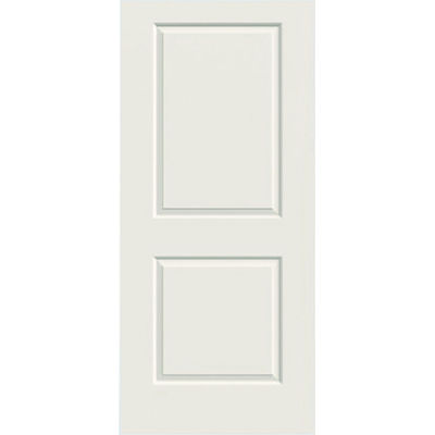 2268 1-3/8 Hollow Core 2 Panel Square Smooth Door Only at Builders ...