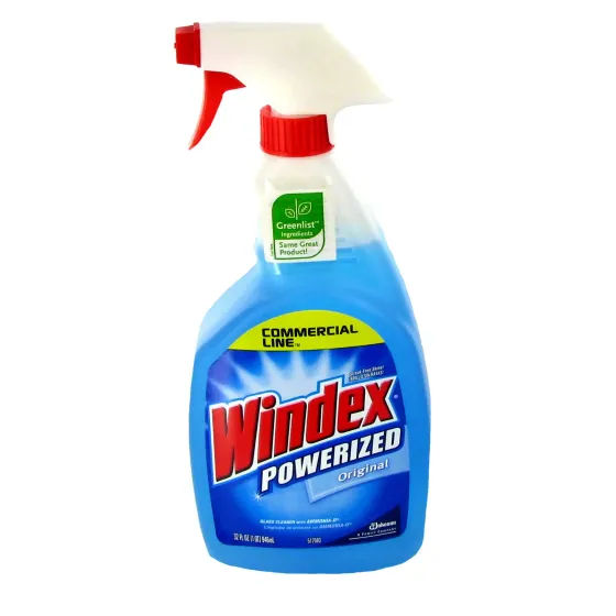 32Oz Blue Windex Glass Spray Cleaner (Commercial) at Builders' General ...