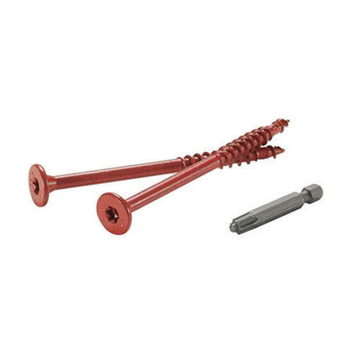 3-1/2" Flatlok Structural Wood Connector Screws 250pc. Bucket #72281 at ...