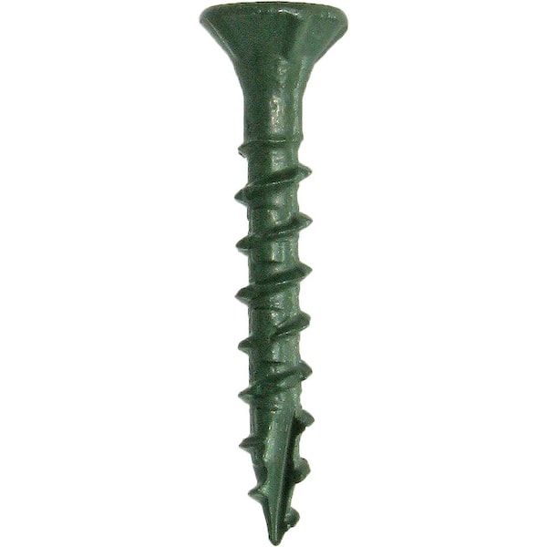 Bulk 1-1/4" Green Ceramic Coated Deck Screws 8M at Builders' General ...