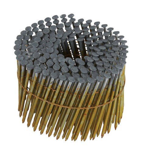 10D Hotdip Galv. Smooth Coil Framing Nails 4M 3" (Hitachi# 12706Hpt) at ...