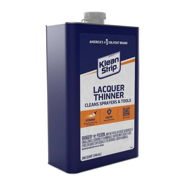 Quart Klean-Strip Lacquer Thinner / Tool Cleaner Solvent at Builders ...