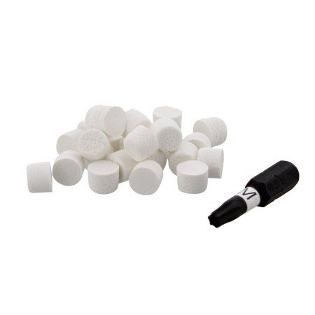 Pro Plug White Pvc Trim Head Plugs Only 400pc ( Azek Smooth Tradional ...