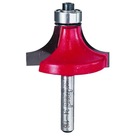 1/2" Radius Round-Over 1/4" Shank at Ashby Lumber | Router Round-Over Bits